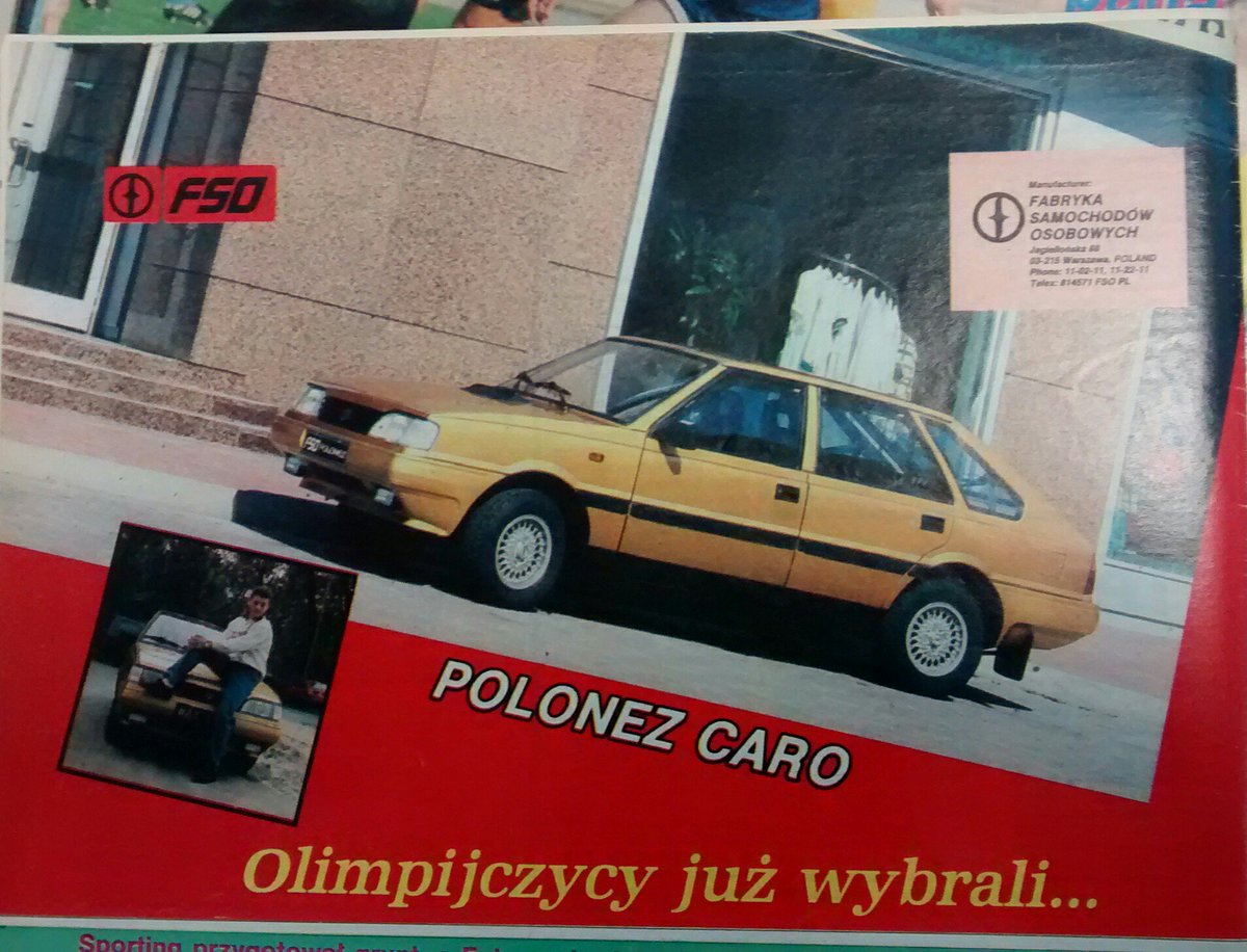 Neon Polognese Przejściogelion czyli FSO Polonez MR91/MR93 Caro – Recenzex