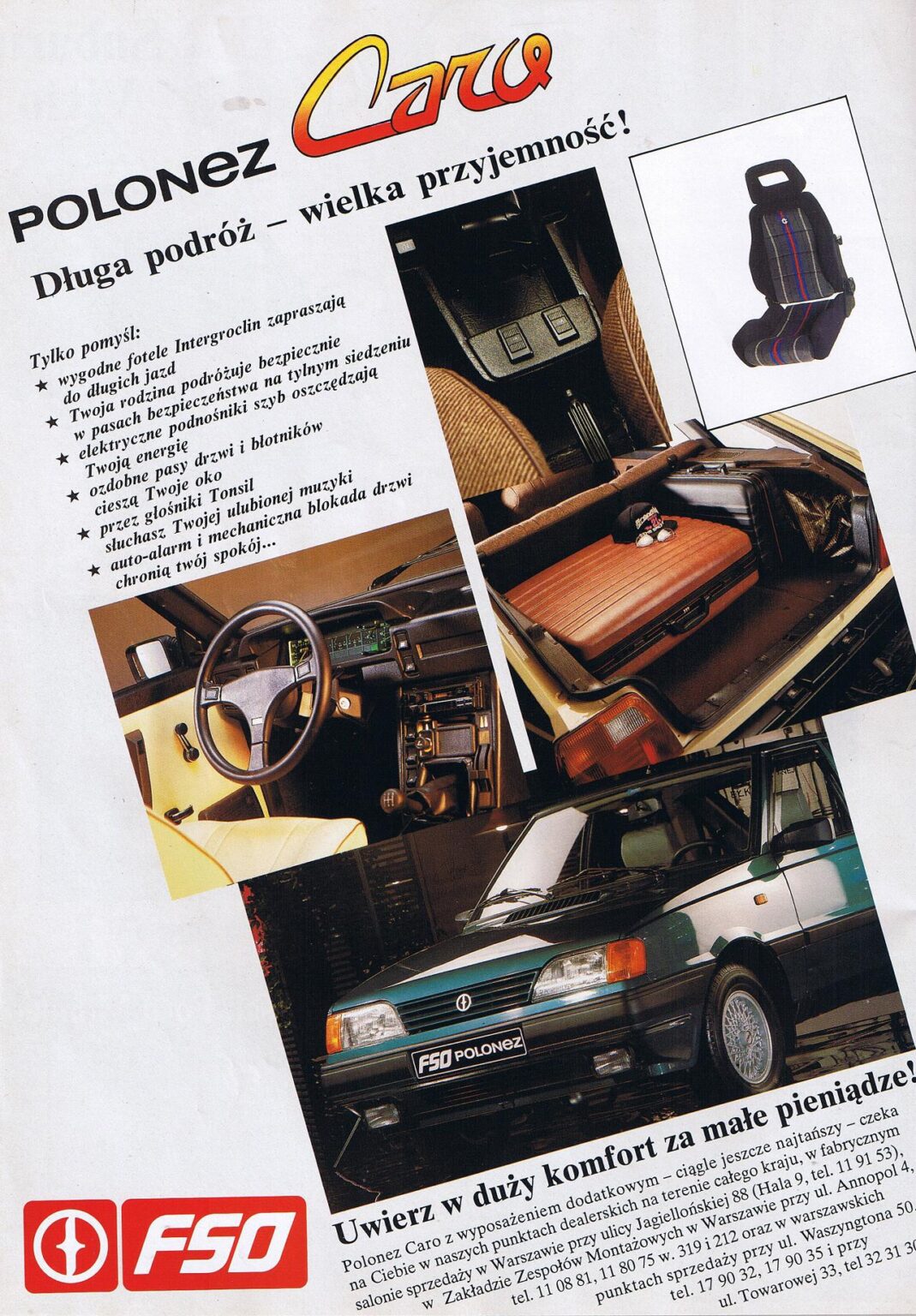 Neon Polognese Przejściogelion czyli FSO Polonez MR91/MR93 Caro – Recenzex
